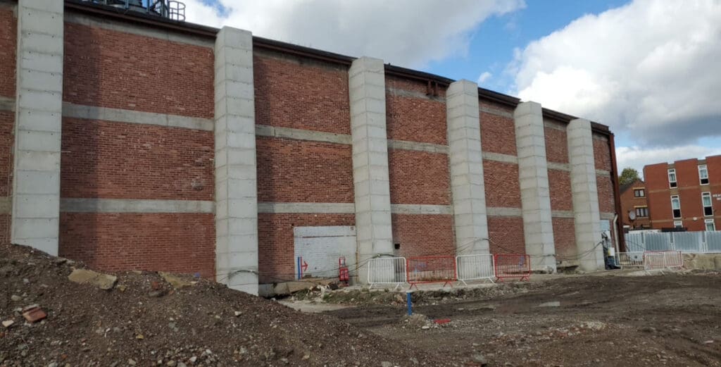 10m high Column restoration - Sheffield - GF FORMWORK